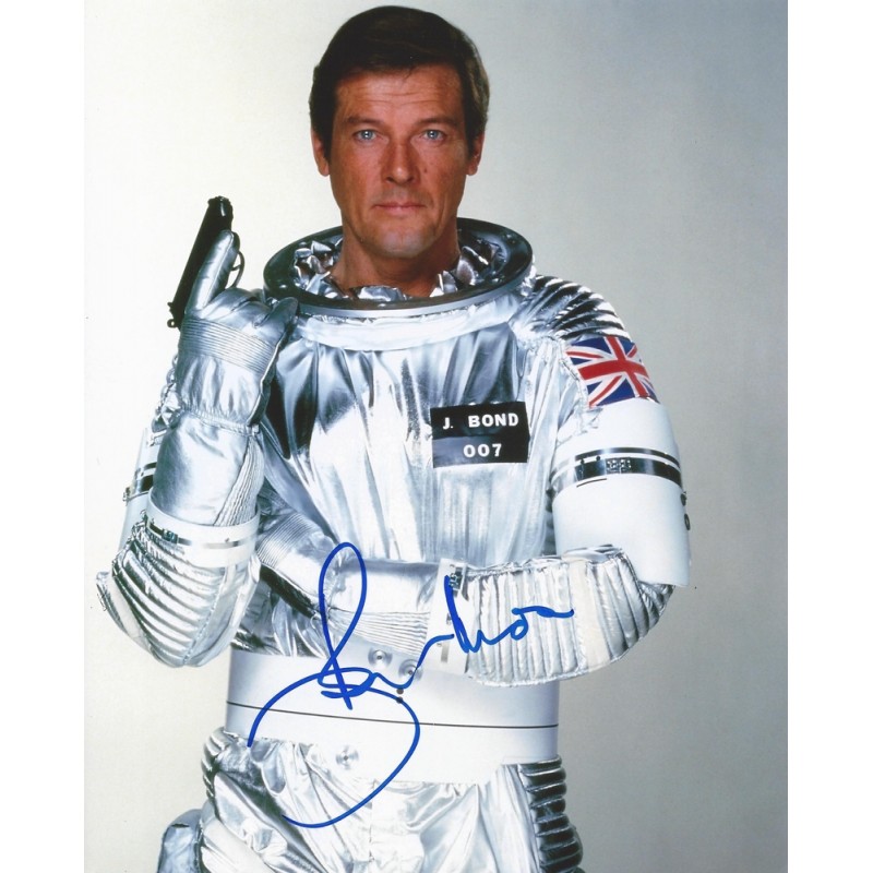 Autographe Roger MOORE