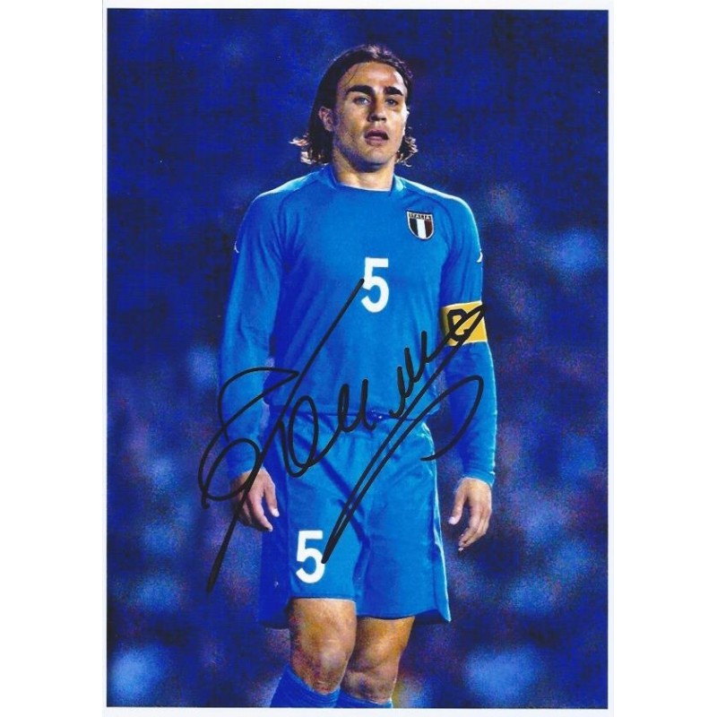 Fabio CANNAVARO Autograph