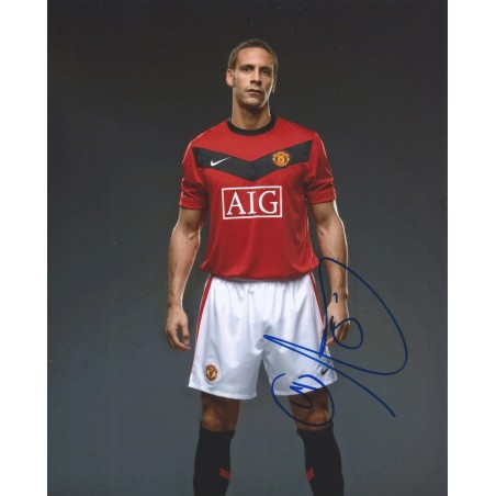 Rio FERDINAND Autograph