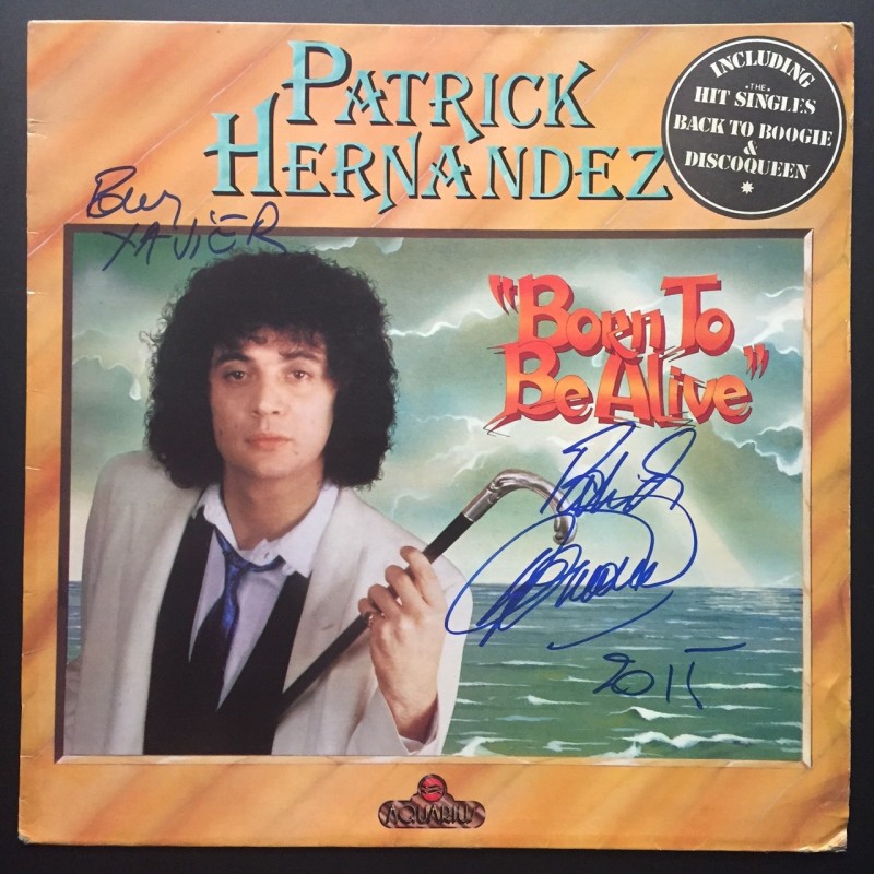 Autographe Patrick HERNANDEZ