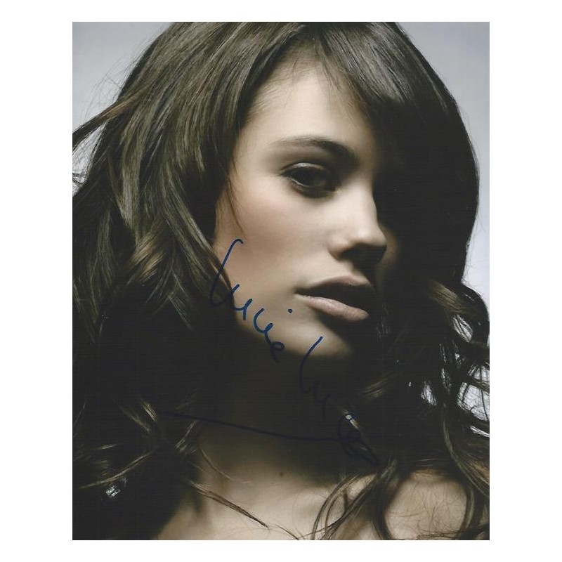 Lucie LUCAS Autograph