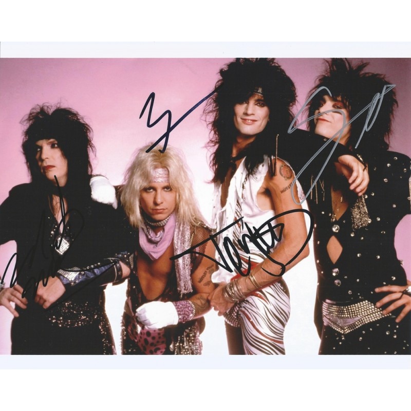 MÖTLEY CRÜE Autograph