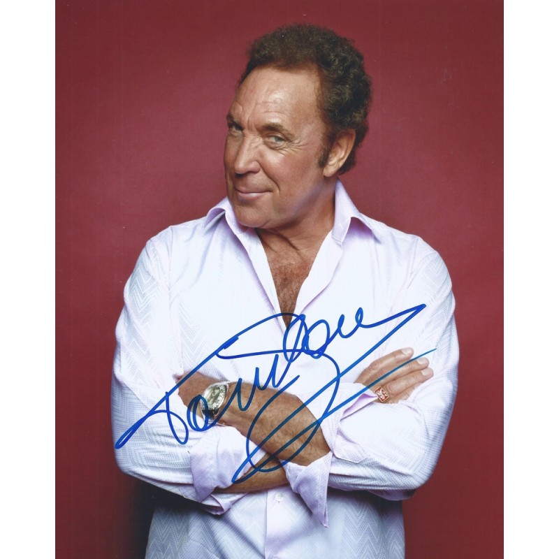 Autographe Tom JONES