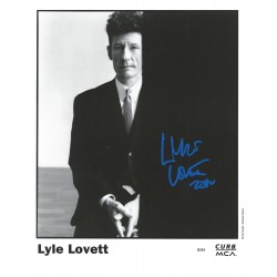 Lyle LOVETT Autograph