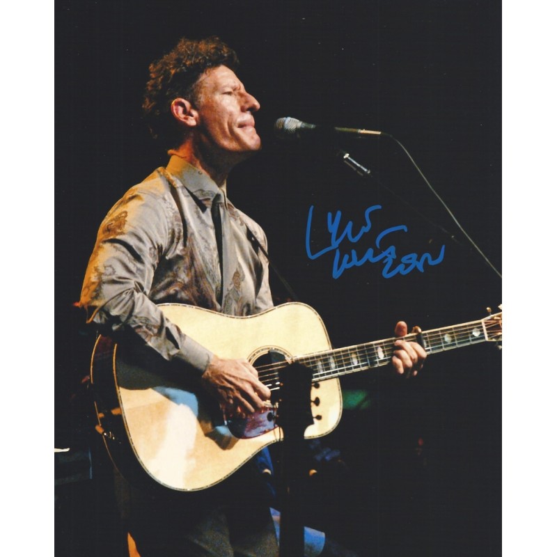 Lyle LOVETT Autograph