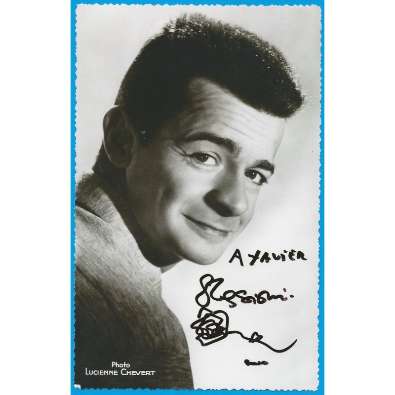 Serge REGGIANI Autograph