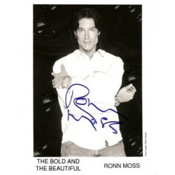 Autographe Ronn MOSS