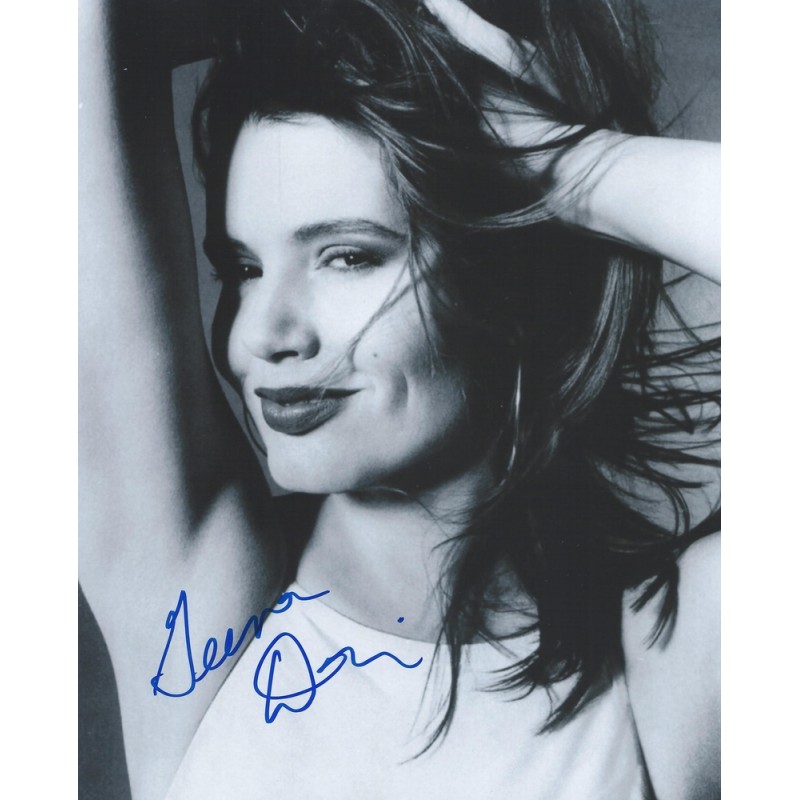Geena DAVIS Autograph