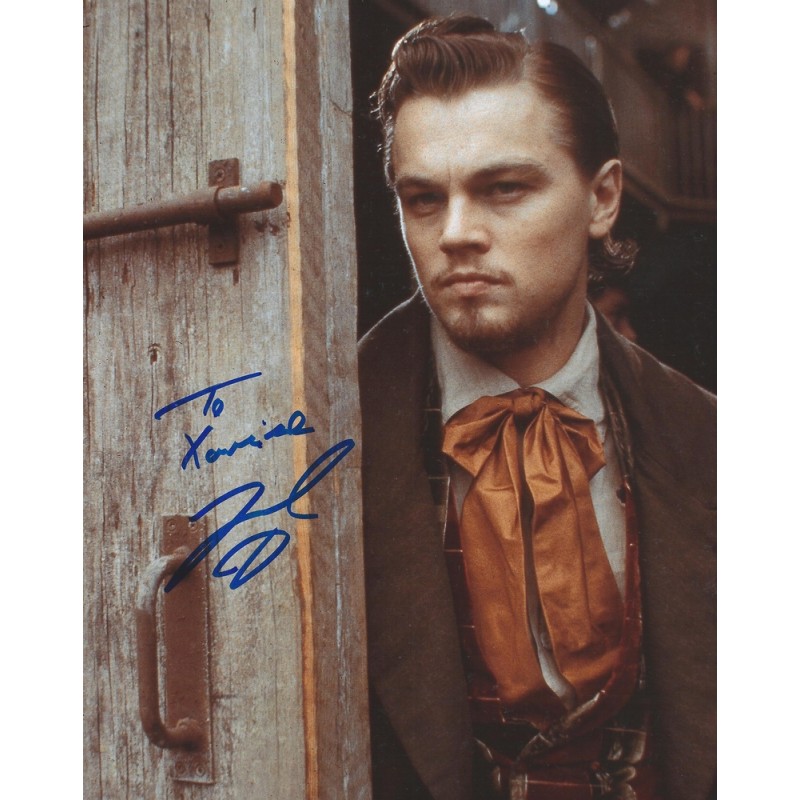 Leonardo DICAPRIO Autograph