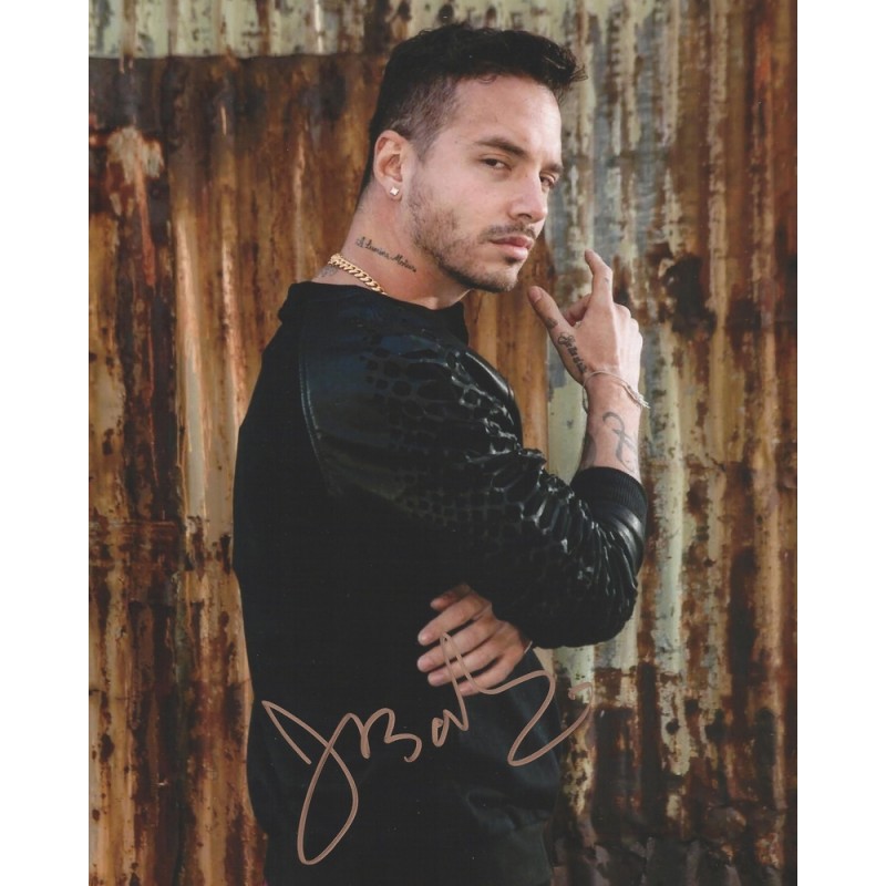 Autographe J BALVIN
