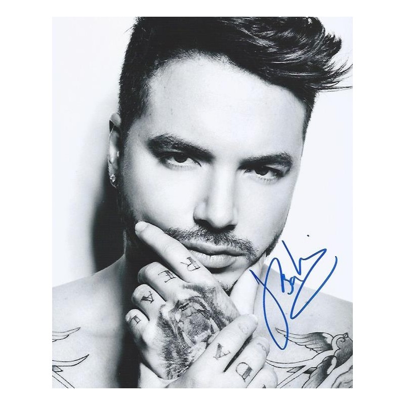 J BALVIN Autograph
