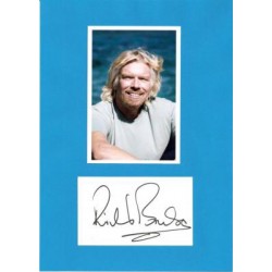 Richard BRANSON Autograph