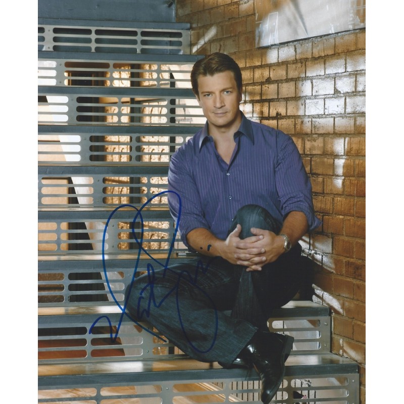 Autographe Nathan FILLION