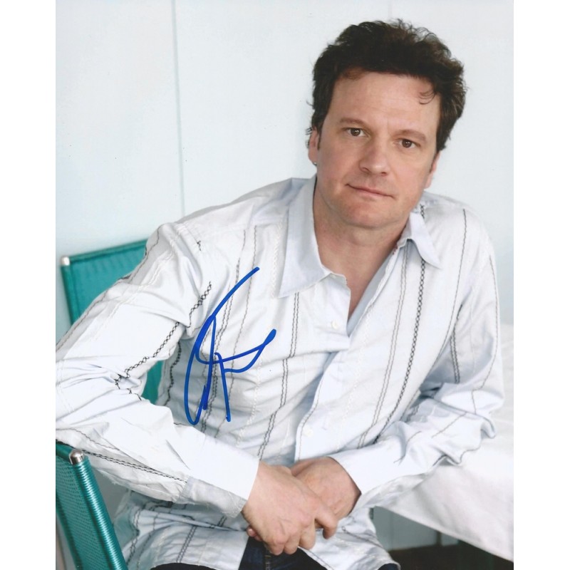 Autographe Colin FIRTH