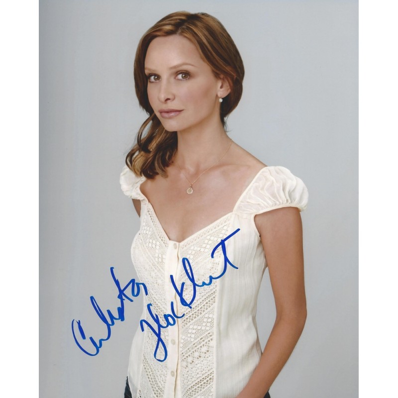 Calista FLOCKHART Autograph