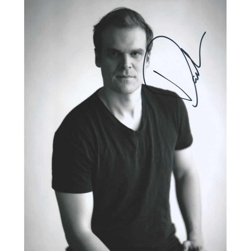 Autographe David HARBOUR