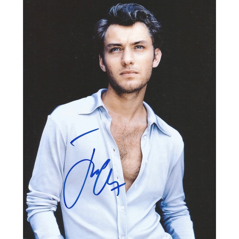 Jude LAW Autograph