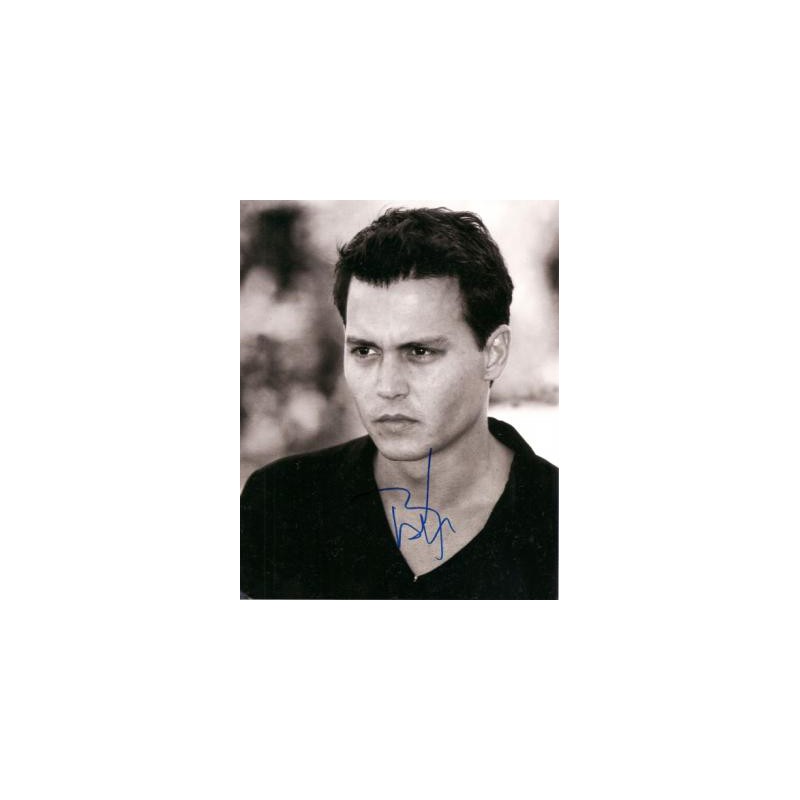 Johnny DEPP Autograph