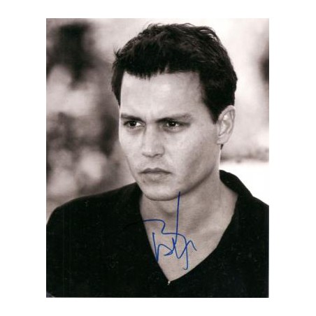 Autographe Johnny DEPP