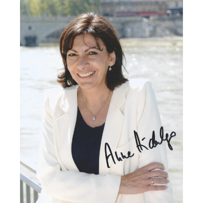 Anne HIDALGO Autograph