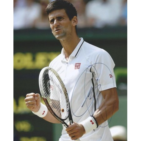 Autographe Novak DJOKOVIC
