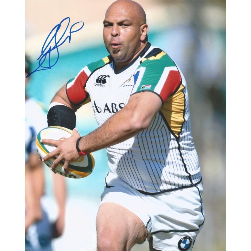 Autographe Gurthro STEENKAMP