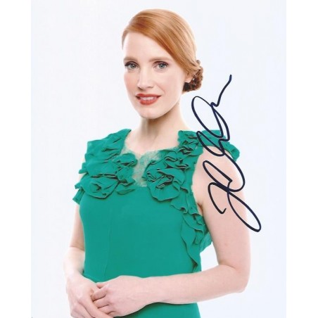Jessica CHASTAIN Autograph
