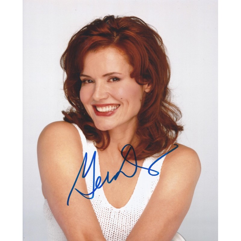 Geena DAVIS Autograph