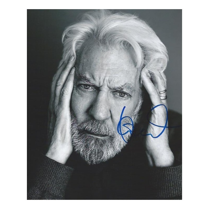 Donald SUTHERLAND Autograph