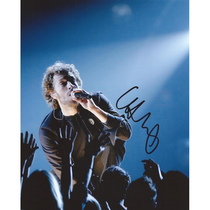 Chris MARTIN - COLDPLAY Autograph