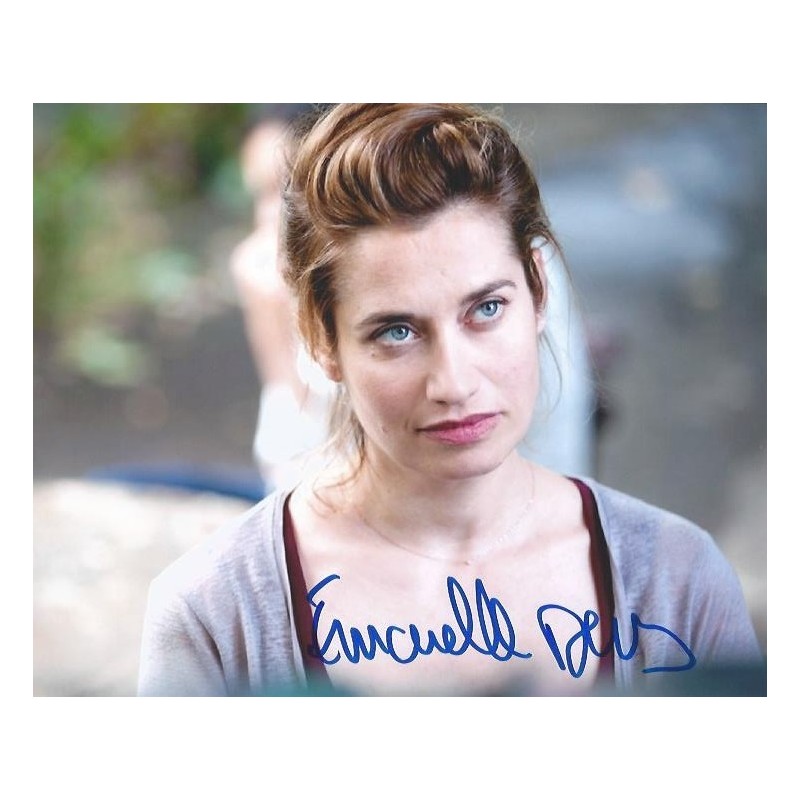 Autographe Emmanuelle DEVOS