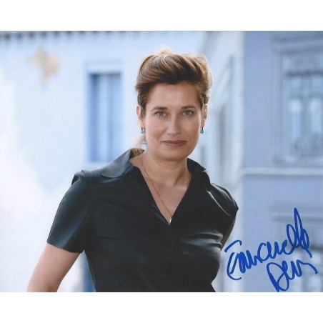 Autographe Emmanuelle DEVOS