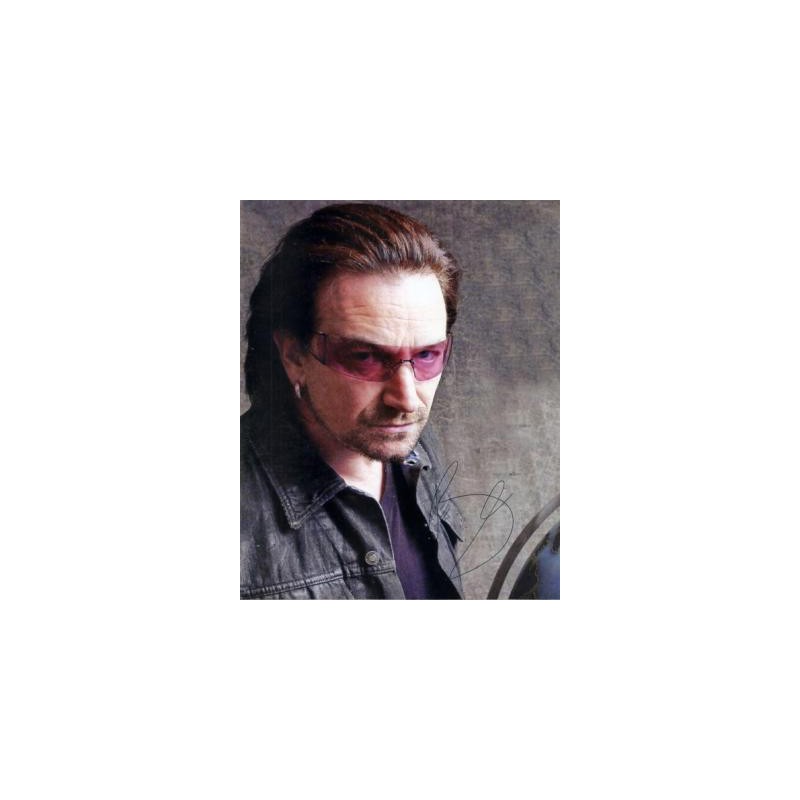 Autographe BONO - U2