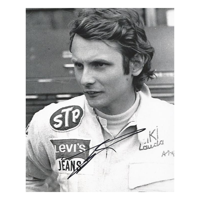 Niki LAUDA Autograph