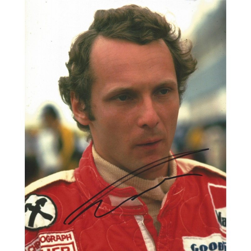 Niki LAUDA Autograph