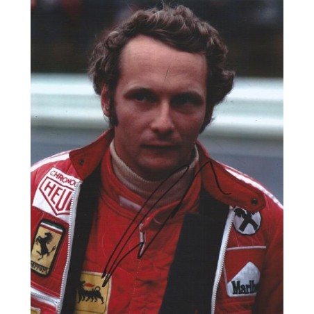 Niki LAUDA Autograph