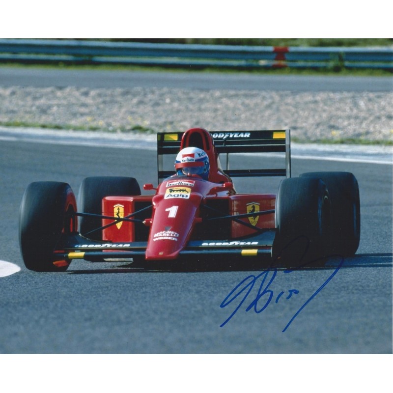 Alain PROST Autograph