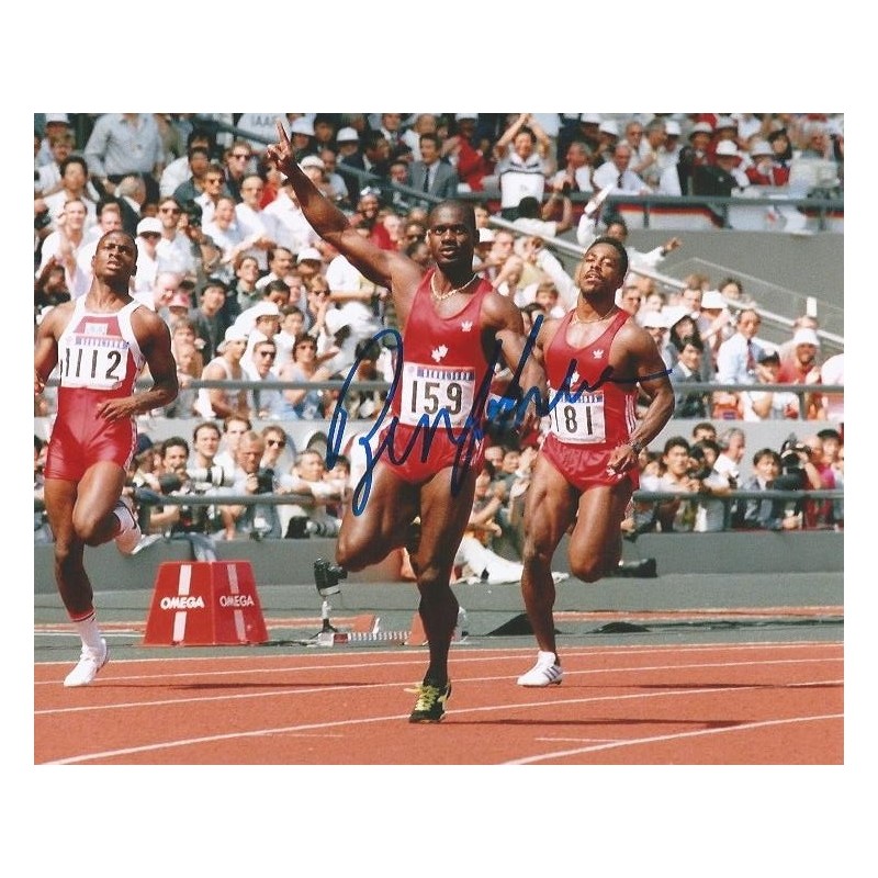 Autographe Ben JOHNSON