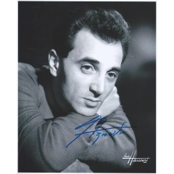 Charles AZNAVOUR Autograph