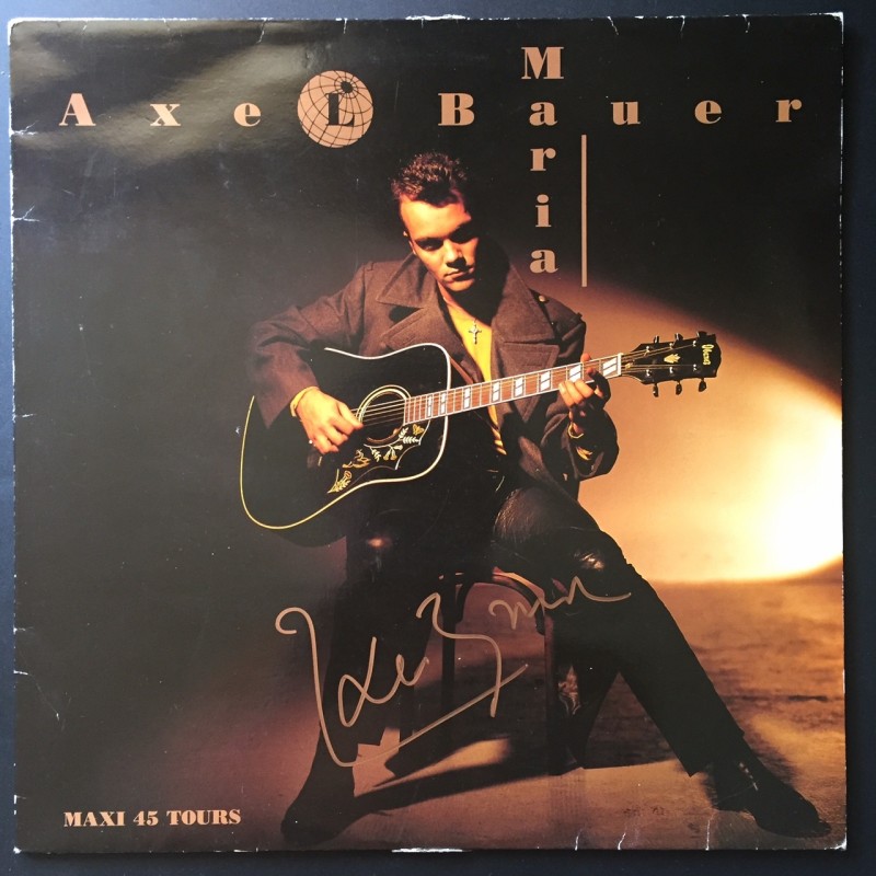 Axel BAUER Autograph