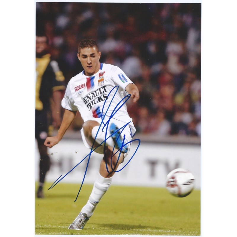 Autographe Karim BENZEMA
