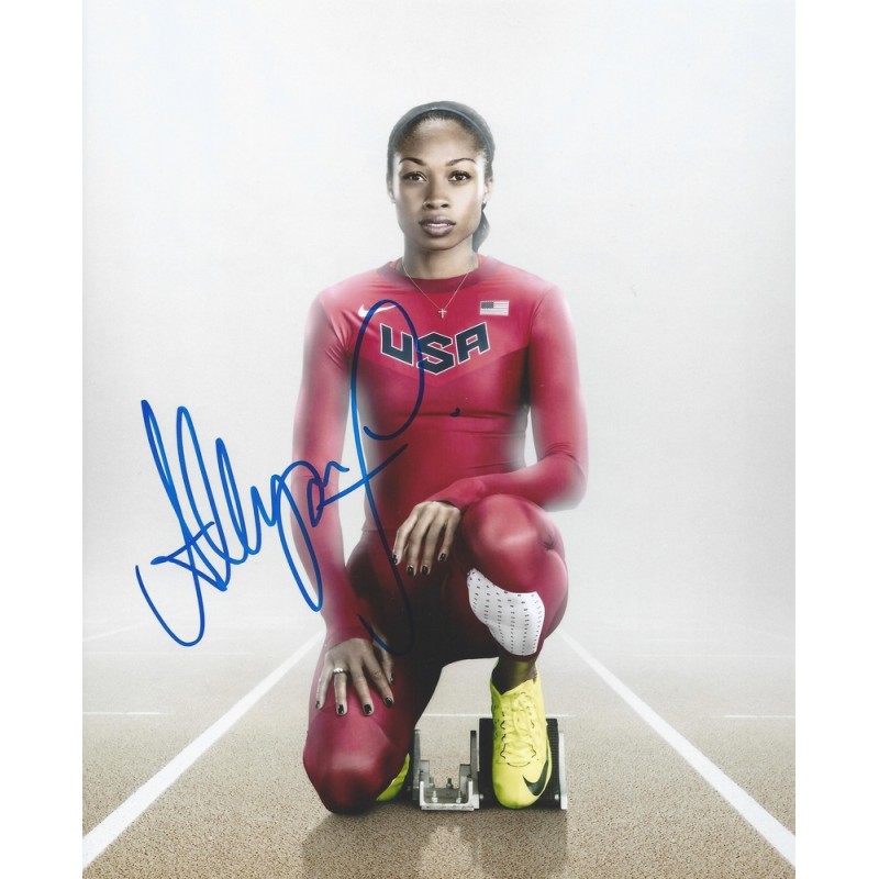 Allyson FELIX Autograph