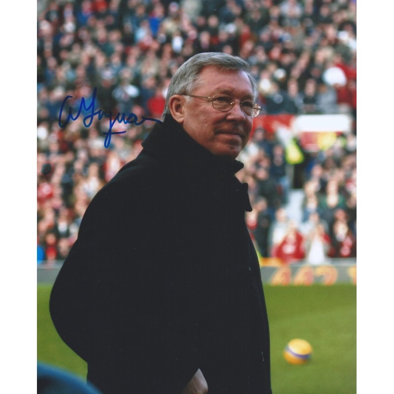 Alex FERGUSON Autograph