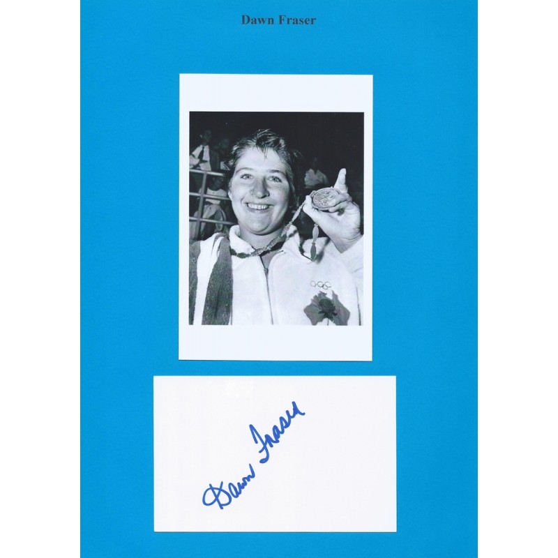 Dawn FRASER Autograph