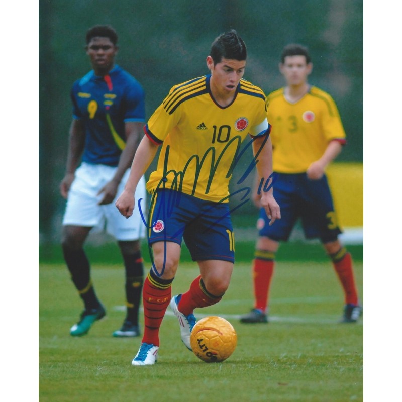 James RODRIGUEZ Autograph