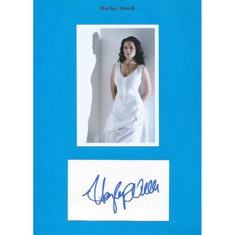 Hayley ATWELL Autograph