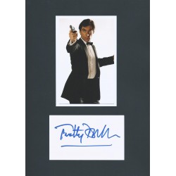 Timothy DALTON Autograph
