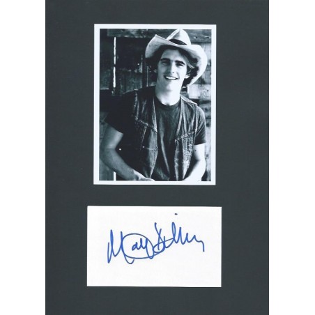 Matt DILLON Autograph