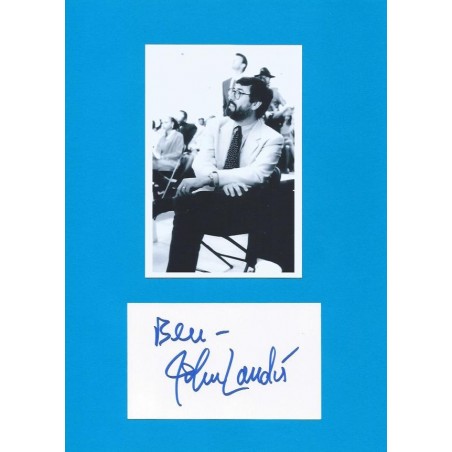 John LANDIS Autograph