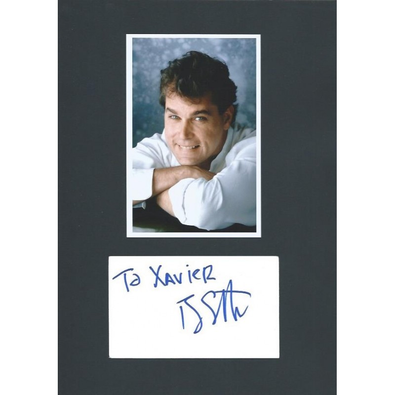 Ray LIOTTA Autograph